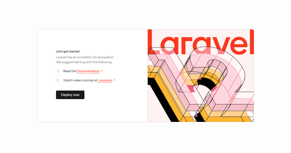 Laravel12の初期設定でいつもやっていることまとめ(仮) | De La Luna Office Days | IT : WORDPRESS / EC CUBE / Laravel ...